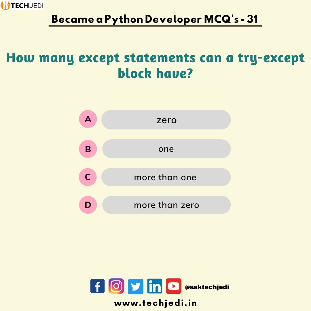 TechJedi LLP on LinkedIn: #pythoncourse #python #programming #coding TechJedi LLP on LinkedIn: #pythoncourse #python #programming #coding