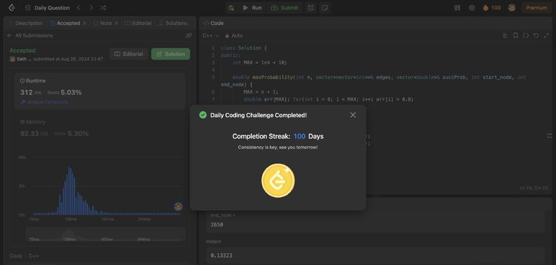 Sath Prakash Chimmani on LinkedIn: #leetcode #100daysofcode # ... Sath Prakash Chimmani on LinkedIn: #leetcode #100daysofcode # ...
