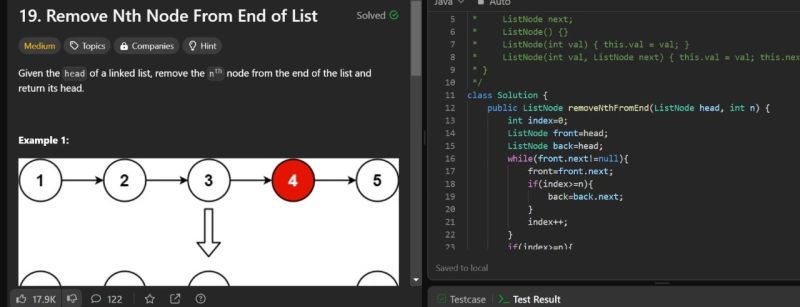 How I solved LeetCode problem #19 | Deepak Kumar Chauhan posted on the ... How I solved LeetCode problem #19 | Deepak Kumar Chauhan posted on the ...