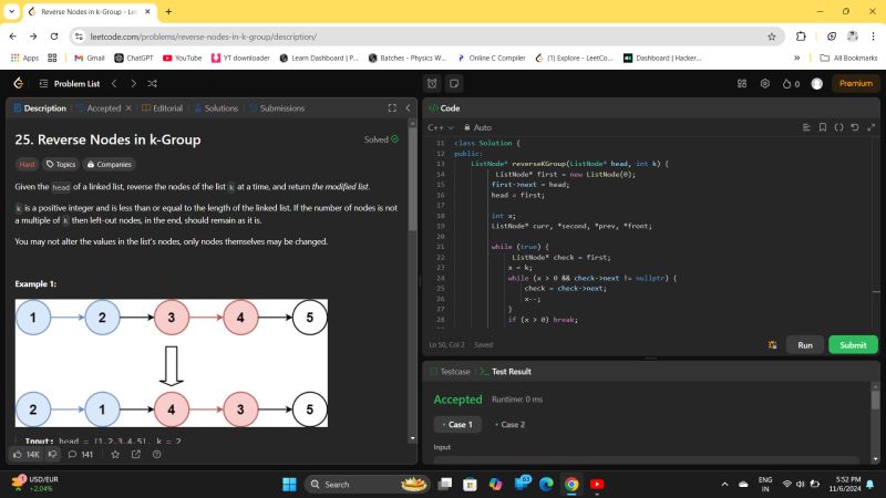 Rohit Kumar on LinkedIn: #preparingforplacements #leetcode #linkedlist ... Rohit Kumar on LinkedIn: #preparingforplacements #leetcode #linkedlist ...