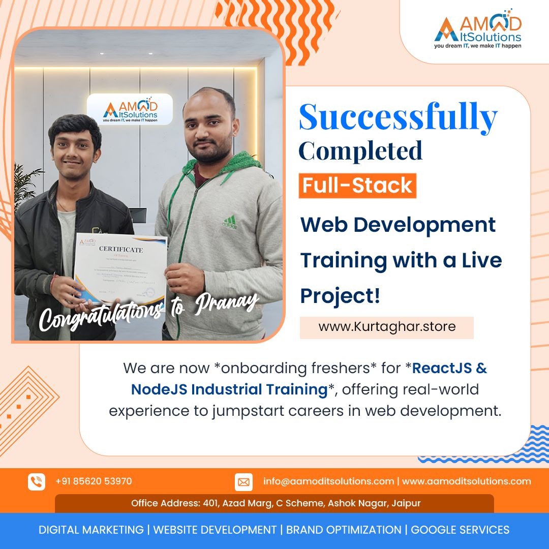Aamod ItSolutions Pvt Ltd on LinkedIn: #mernstack #reactjs #nodejs # ... Aamod ItSolutions Pvt Ltd on LinkedIn: #mernstack #reactjs #nodejs # ...