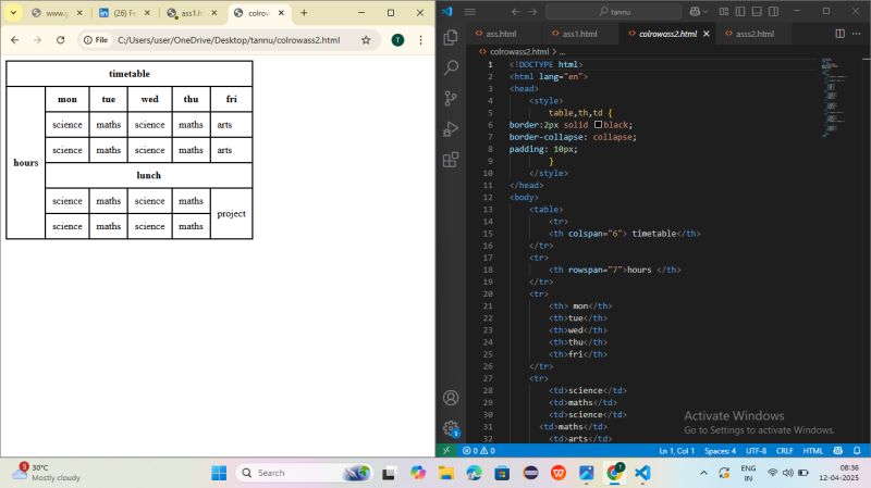 #html #css #learning #webdevelopment #fullstackdevelopment #timetable ... #html #css #learning #webdevelopment #fullstackdevelopment #timetable ...