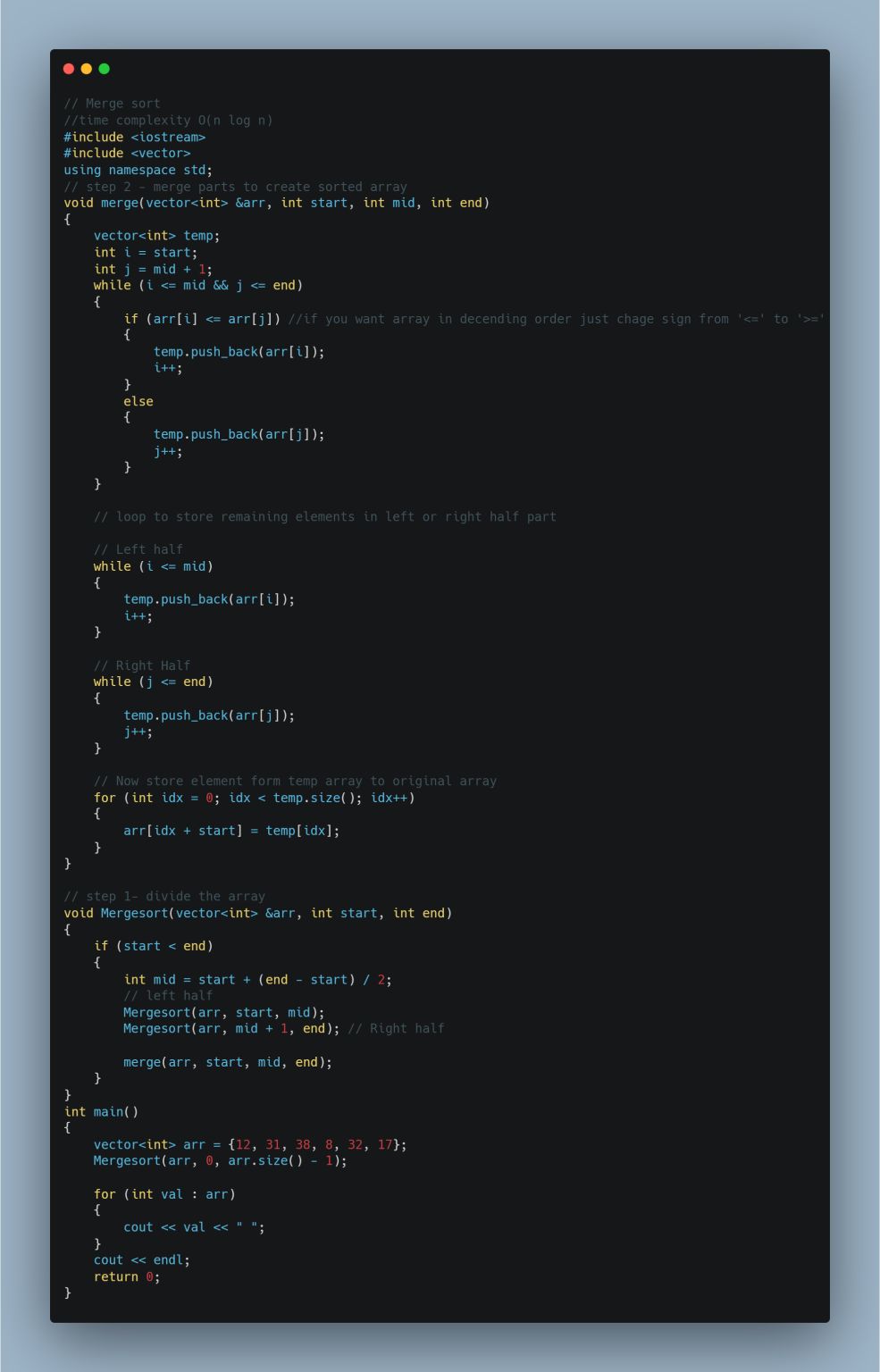 Shubham Kumar on LinkedIn: #mergesort #divideandconquer # ... Shubham Kumar on LinkedIn: #mergesort #divideandconquer # ...