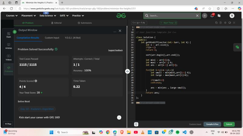 #gfg160 #geeksforgeeks #gfg160 #dsa #problemsolving #codingchallenge ... #gfg160 #geeksforgeeks #gfg160 #dsa #problemsolving #codingchallenge ...