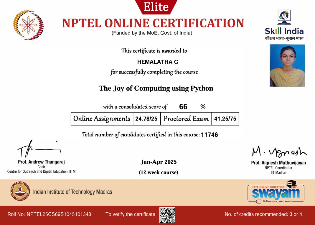#python #nptel #joyoflearning #smallstepsbigimpact #codingjourney ... #python #nptel #joyoflearning #smallstepsbigimpact #codingjourney ...