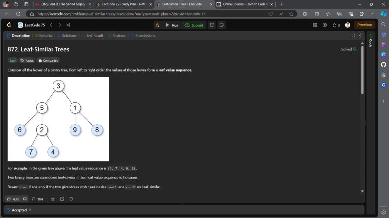 Koushik Chandra on LinkedIn: #leetcode #codingjourney #binarytrees # ... Koushik Chandra on LinkedIn: #leetcode #codingjourney #binarytrees # ...