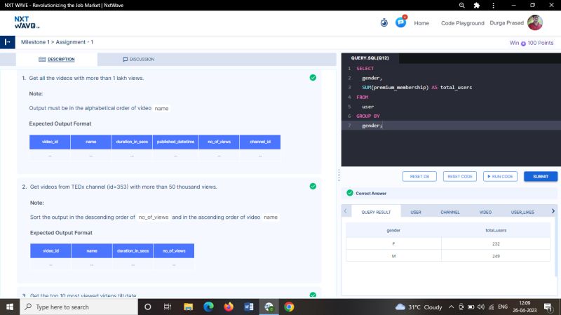 Durga Prasad Chintapalli on LinkedIn: #day50 #sql ... Durga Prasad Chintapalli on LinkedIn: #day50 #sql ...