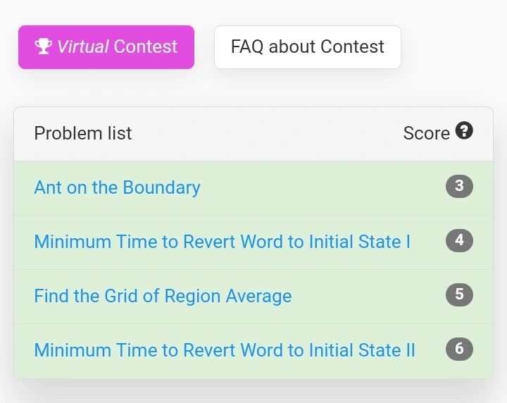 Ashish Thakur on LinkedIn: #leetcode #weeklychallenge #problemsolving # ... Ashish Thakur on LinkedIn: #leetcode #weeklychallenge #problemsolving # ...