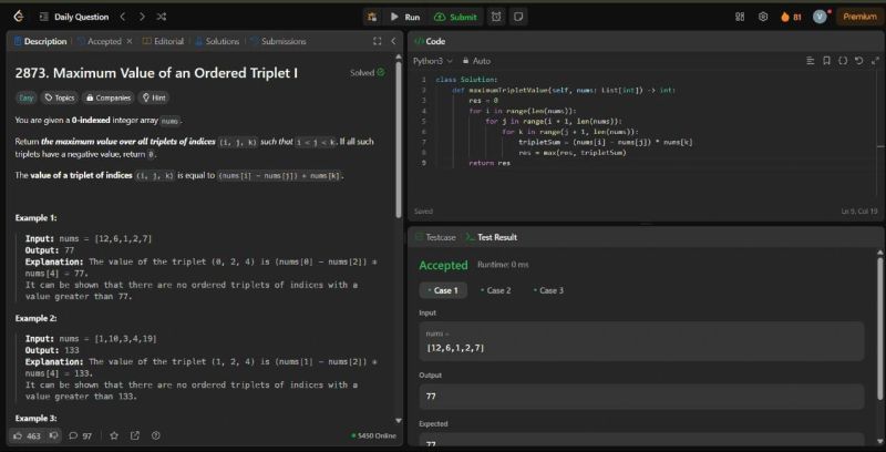 #100daysofcode #coding #leetcode #python #100daysofcode #problemsolving ... #100daysofcode #coding #leetcode #python #100daysofcode #problemsolving ...