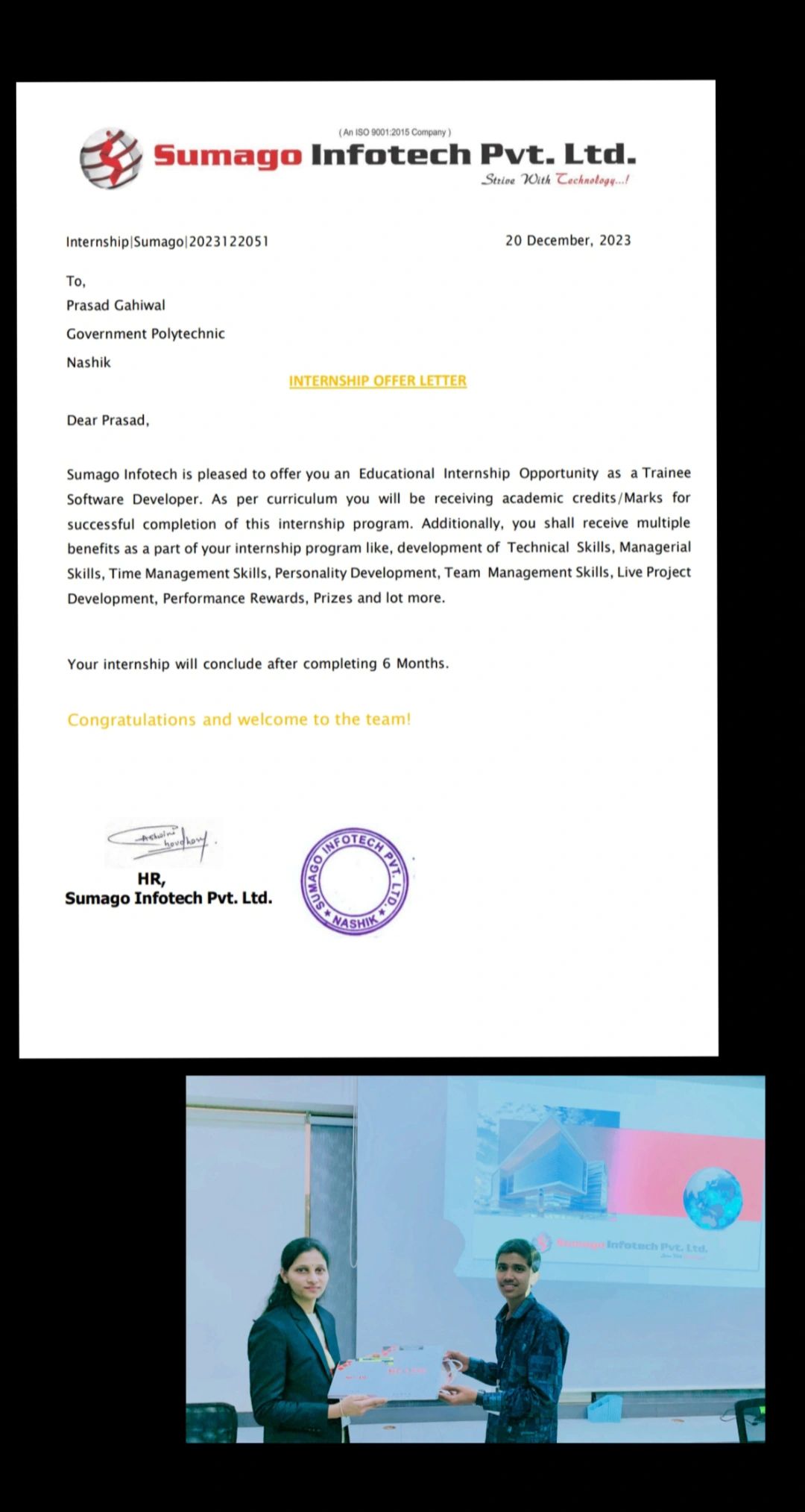 Prasad Gahiwal on LinkedIn: #intern #internship #webdevelopment #mernstack Prasad Gahiwal on LinkedIn: #intern #internship #webdevelopment #mernstack