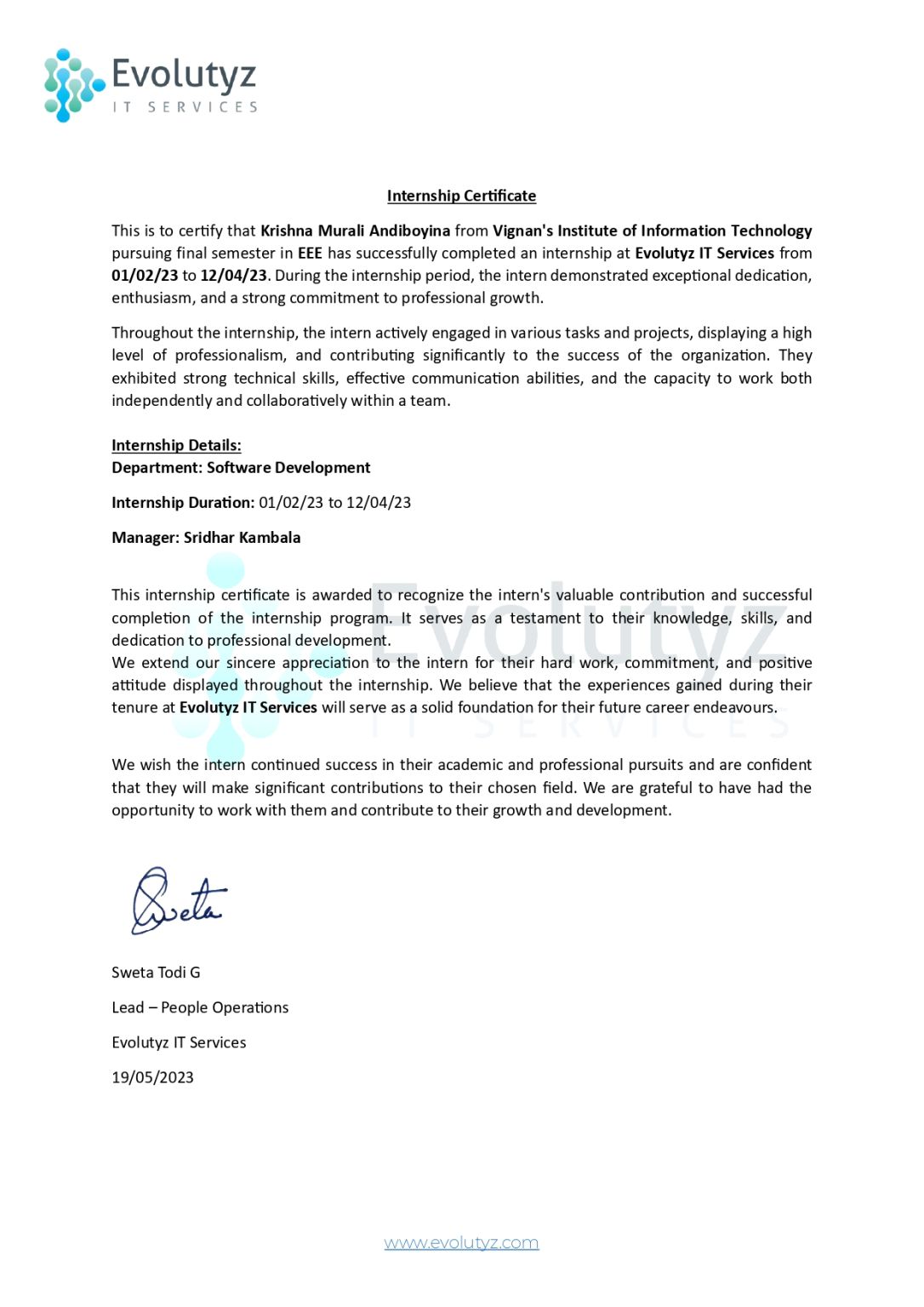 Krishna Murali on LinkedIn: #intern2023 #internship #dotnet # ... Krishna Murali on LinkedIn: #intern2023 #internship #dotnet # ...