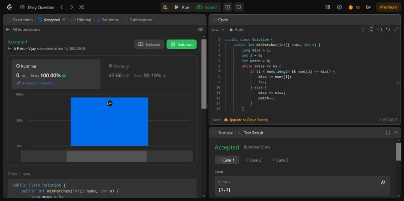 100Days of LeetCode: From Code Cadet to Algorithm Architect | Arun ... 100Days of LeetCode: From Code Cadet to Algorithm Architect | Arun ...