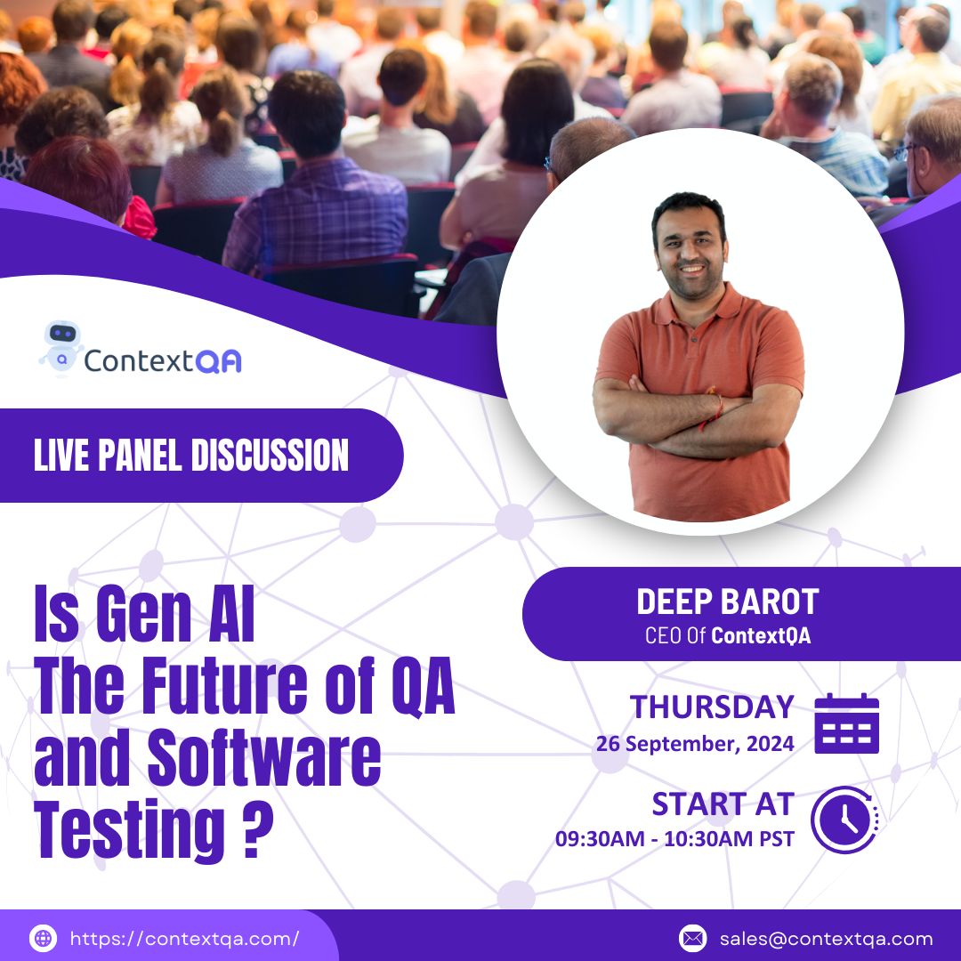 ContextQA on LinkedIn: #contextqa #generativeai #softwaretesting # ... ContextQA on LinkedIn: #contextqa #generativeai #softwaretesting # ...