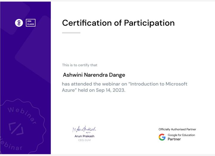 Ashwini Dange on LinkedIn: #microsoftasure #workshop Ashwini Dange on LinkedIn: #microsoftasure #workshop