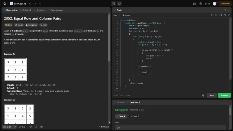 #leetcodechallenge #matrixtraversal #codingjourney | ASHWINI B #leetcodechallenge #matrixtraversal #codingjourney | ASHWINI B