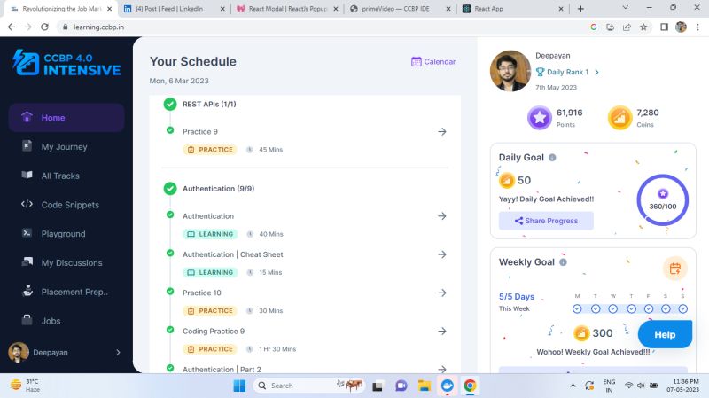 Deepayan saha on LinkedIn: #fullstack #programming #30daysofcode #day49 ... Deepayan saha on LinkedIn: #fullstack #programming #30daysofcode #day49 ...
