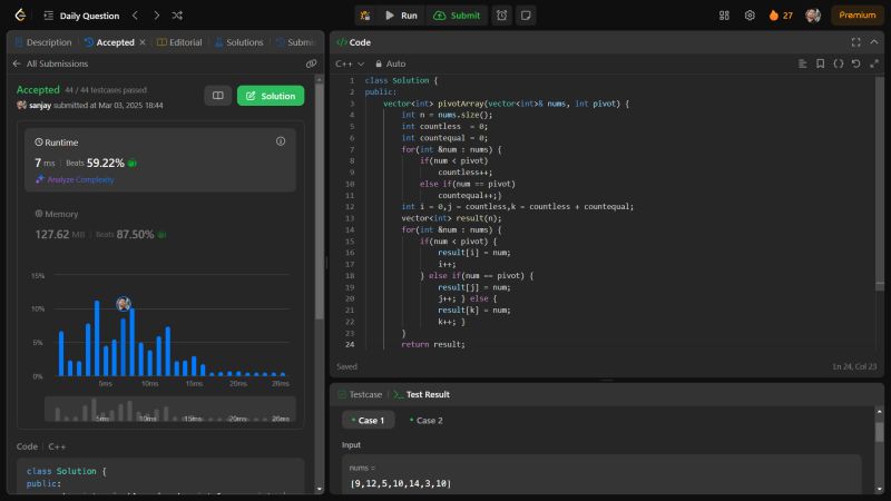 #c #leetcode #problemsolving #coding #algorithms #datastructures ... #c #leetcode #problemsolving #coding #algorithms #datastructures ...