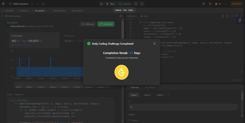 Vishnu Mahanthi on LinkedIn: #leetcode #codingchallenge # ... Vishnu Mahanthi on LinkedIn: #leetcode #codingchallenge # ...