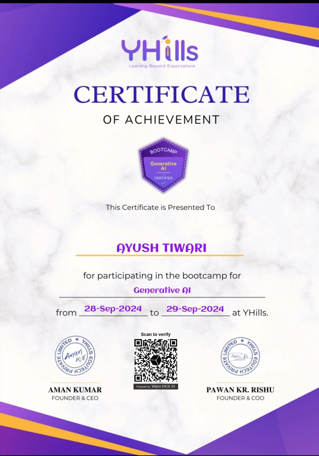 Ayush Tiwari on LinkedIn: Successfully completed an intensive ... Ayush Tiwari on LinkedIn: Successfully completed an intensive ...
