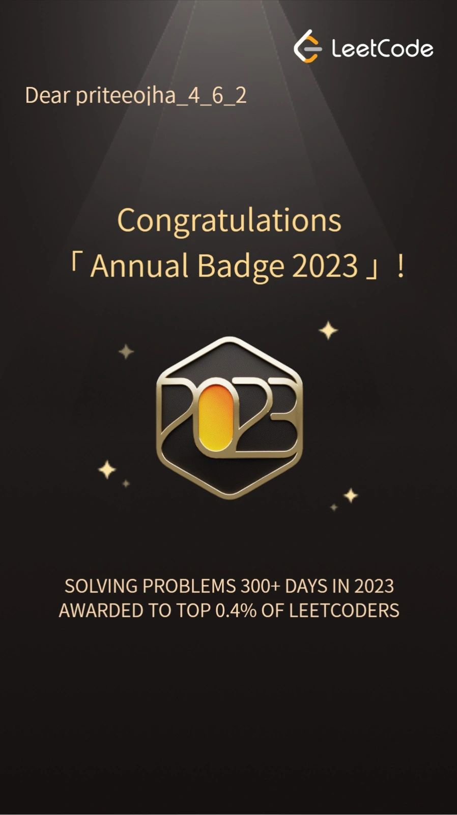 Preeti Sharma on LinkedIn: #leetcode2023 #leetcodestreak #leetcode # ... Preeti Sharma on LinkedIn: #leetcode2023 #leetcodestreak #leetcode # ...