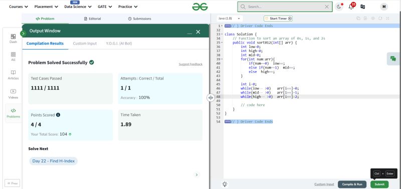 #gfg160 #geekstreak2025 #day21 #javaprogramming #100daysofcode #java ... #gfg160 #geekstreak2025 #day21 #javaprogramming #100daysofcode #java ...