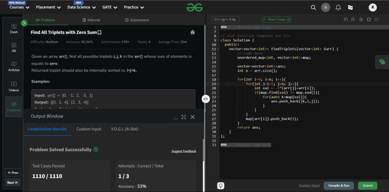 #dsa #cpp #geeksforgeeks #codingchallenge #problemsolving… | Kunal Kishor #dsa #cpp #geeksforgeeks #codingchallenge #problemsolving… | Kunal Kishor