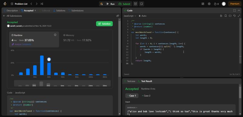 SARATH SURESH C on LinkedIn: #100daysleetcodechallenge #day48 # ... SARATH SURESH C on LinkedIn: #100daysleetcodechallenge #day48 # ...