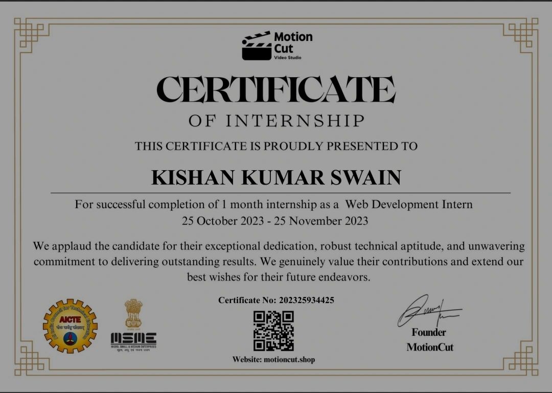 Kishan Kumar Swain on LinkedIn: #webdevelopment Kishan Kumar Swain on LinkedIn: #webdevelopment