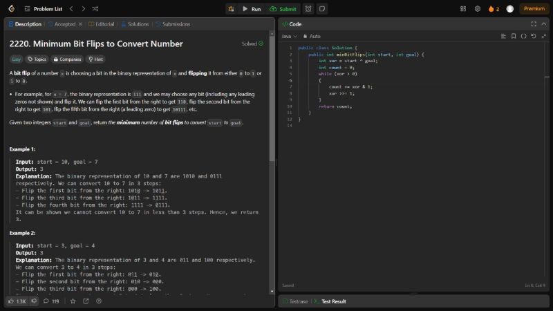 Amit Nautiyal on LinkedIn: #100daysofcode #leetcode #bitmanipulation # ... Amit Nautiyal on LinkedIn: #100daysofcode #leetcode #bitmanipulation # ...
