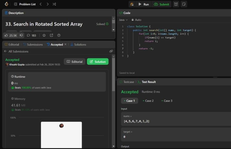 Khushi Gupta on LinkedIn: #30daysofcode #codingchallenge #leetcode # ... Khushi Gupta on LinkedIn: #30daysofcode #codingchallenge #leetcode # ...