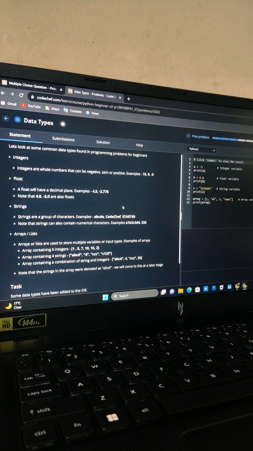 How I learned logic in Python by CodeChef | Nikhil Garg posted on the ... How I learned logic in Python by CodeChef | Nikhil Garg posted on the ...