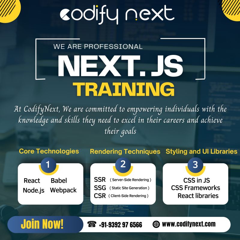 Learn about Next.js, the React framework | Codify Next posted on the ... Learn about Next.js, the React framework | Codify Next posted on the ...