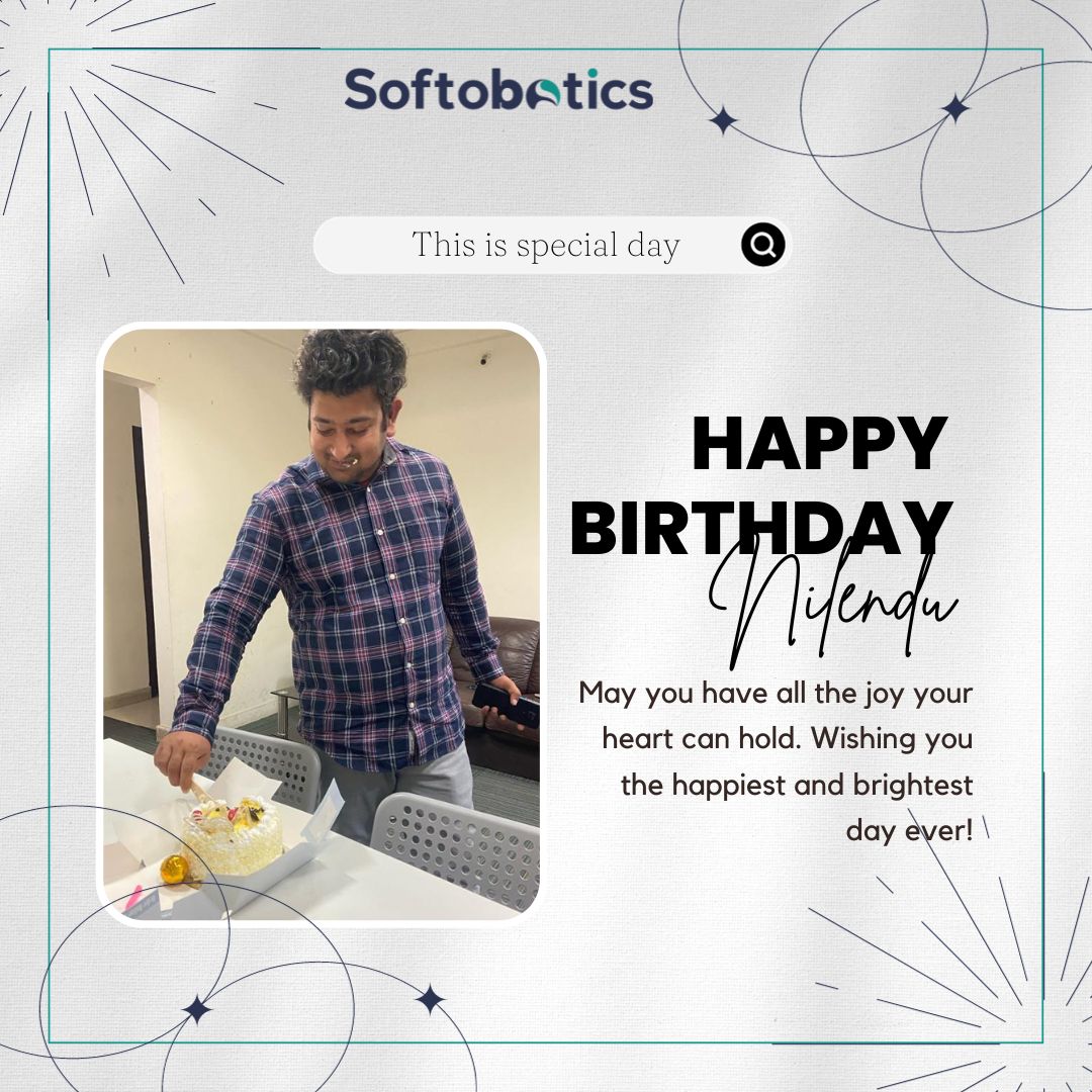 Softobotics on LinkedIn: #happybirthday #teamcelebration Softobotics on LinkedIn: #happybirthday #teamcelebration