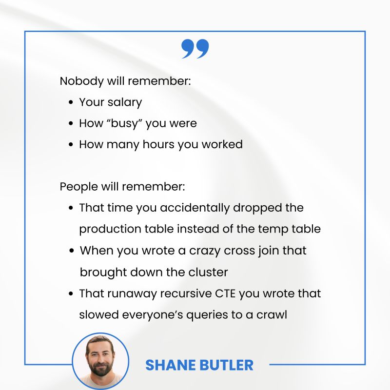 Shane Butler on LinkedIn: #sql #datascience #tech #coding #programming ... Shane Butler on LinkedIn: #sql #datascience #tech #coding #programming ...