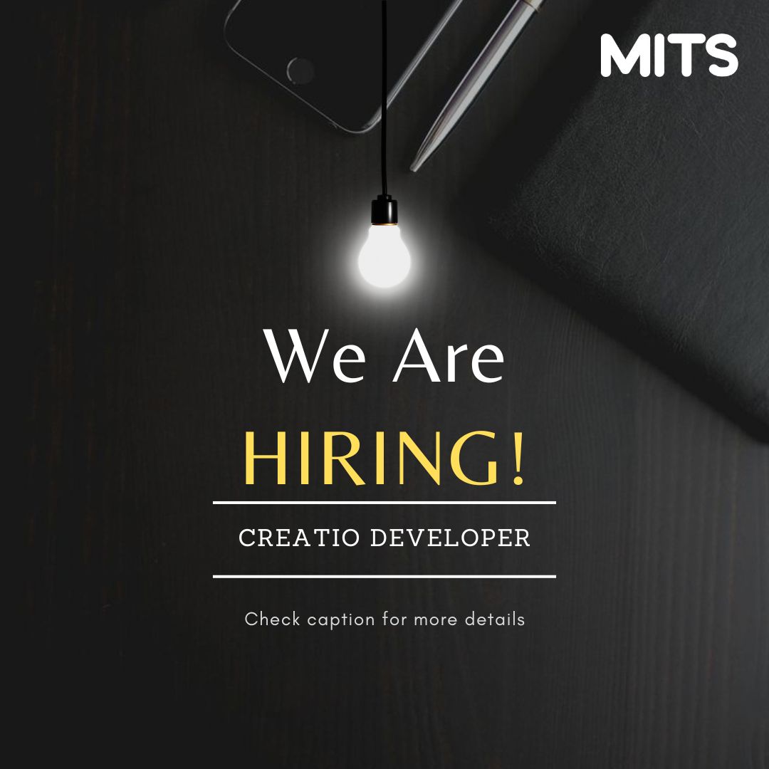 #mitssolution #hr #hiring #jobs #creatio #creatiodeveloper… | MITS Solution #mitssolution #hr #hiring #jobs #creatio #creatiodeveloper… | MITS Solution