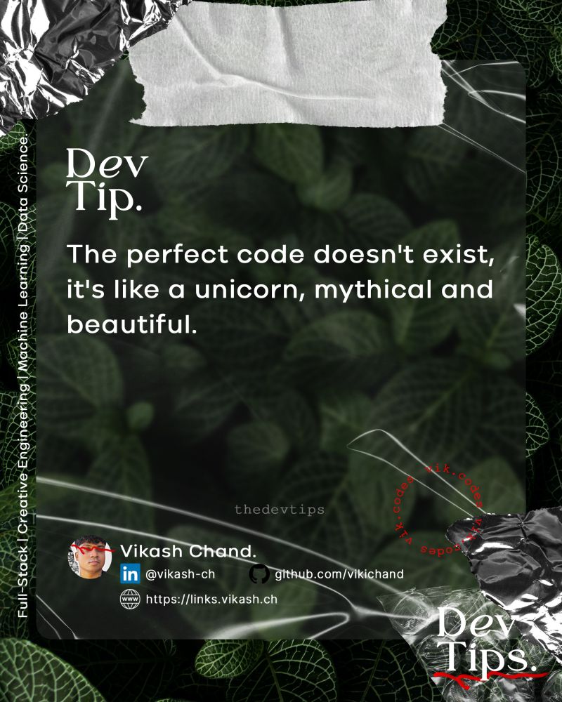 Vikash Chand on LinkedIn: #coding #programming #softwareengineering # ... Vikash Chand on LinkedIn: #coding #programming #softwareengineering # ...