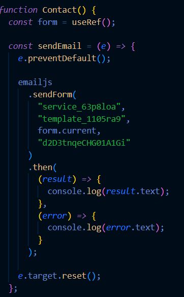 Stephen Welch on LinkedIn: #emailjs #reactjs #reactdeveloper #frontend ... Stephen Welch on LinkedIn: #emailjs #reactjs #reactdeveloper #frontend ...