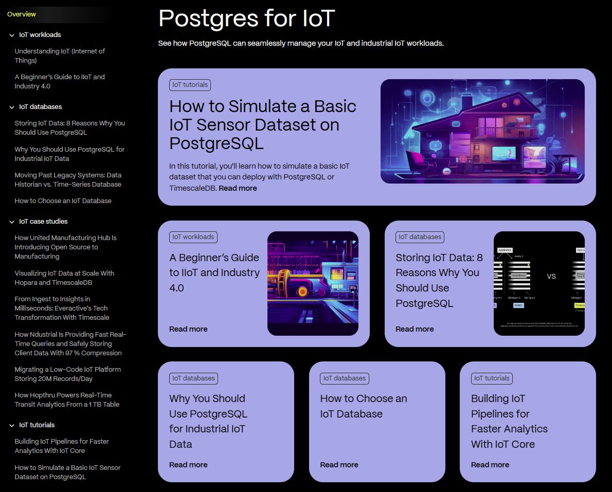 The Write Cure on LinkedIn: #timescale #postgres #iot # ... The Write Cure on LinkedIn: #timescale #postgres #iot # ...