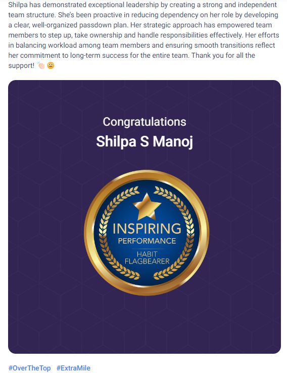 Shilpa Seetha Manoj on LinkedIn: π Exciting New Beginnings! π Hey ... Shilpa Seetha Manoj on LinkedIn: π Exciting New Beginnings! π Hey ...