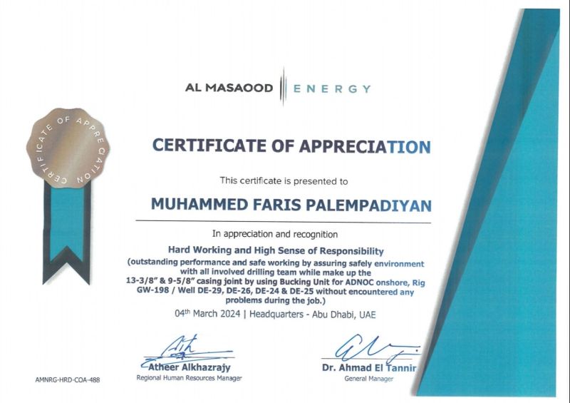 MUHAMMED FARIS PK on LinkedIn: I'm extremely happy to share that I'have ... MUHAMMED FARIS PK on LinkedIn: I'm extremely happy to share that I'have ...