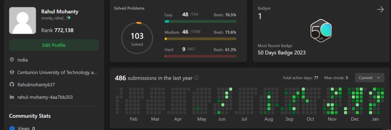 #datastructures #algorithms #leetcode #gratitude #dsabootcamp… | Rahul ... #datastructures #algorithms #leetcode #gratitude #dsabootcamp… | Rahul ...