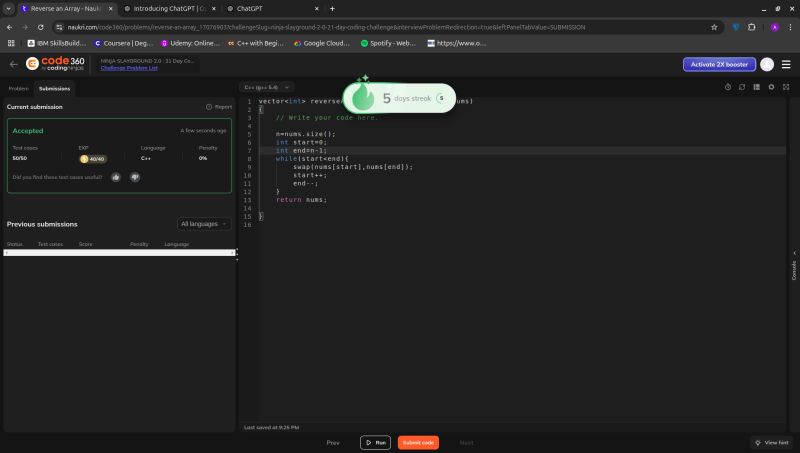 Ayush Tripathi on LinkedIn: #21dayscodingchallenge #codestudio Ayush Tripathi on LinkedIn: #21dayscodingchallenge #codestudio