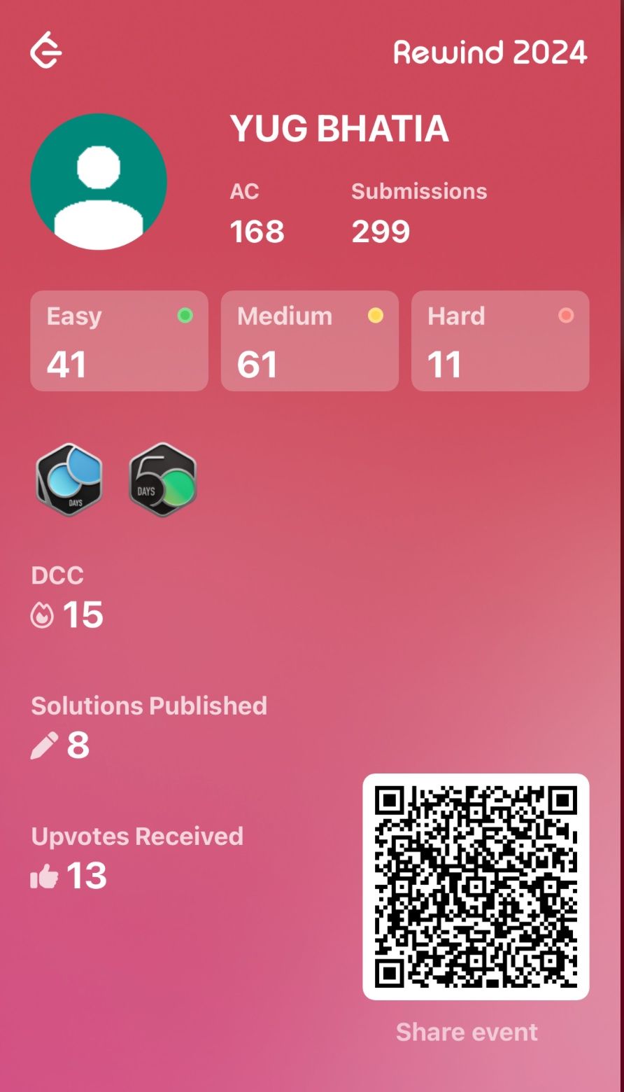 Yug Bhatia on LinkedIn: #leetcode #dsa #codingjourney # ... Yug Bhatia on LinkedIn: #leetcode #dsa #codingjourney # ...