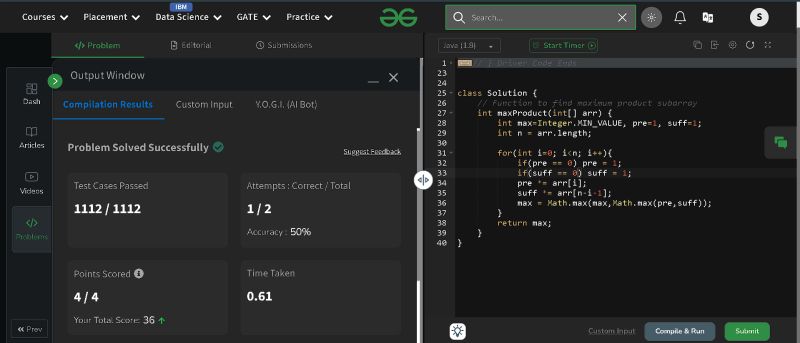 #gfg160 #java #dsa #geeksforgeeks #codingchallenge #kadanevariant ... #gfg160 #java #dsa #geeksforgeeks #codingchallenge #kadanevariant ...