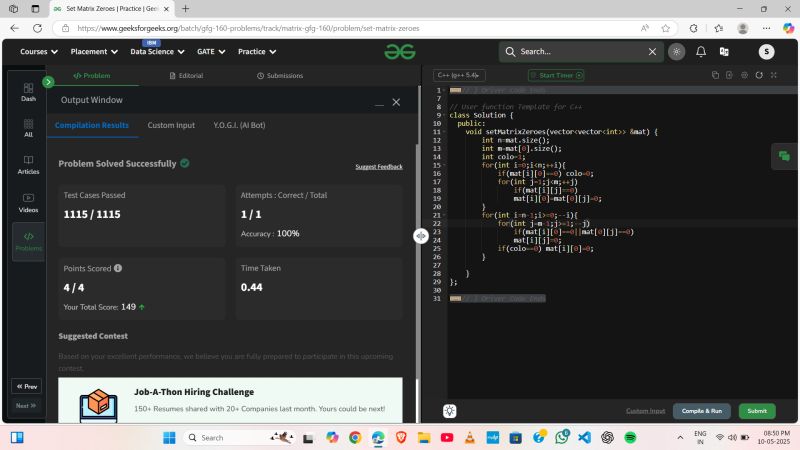 #gfg160 #gfg160 #geekstreak2025 #geekstreak2025 #dsa #codingchallenge ... #gfg160 #gfg160 #geekstreak2025 #geekstreak2025 #dsa #codingchallenge ...