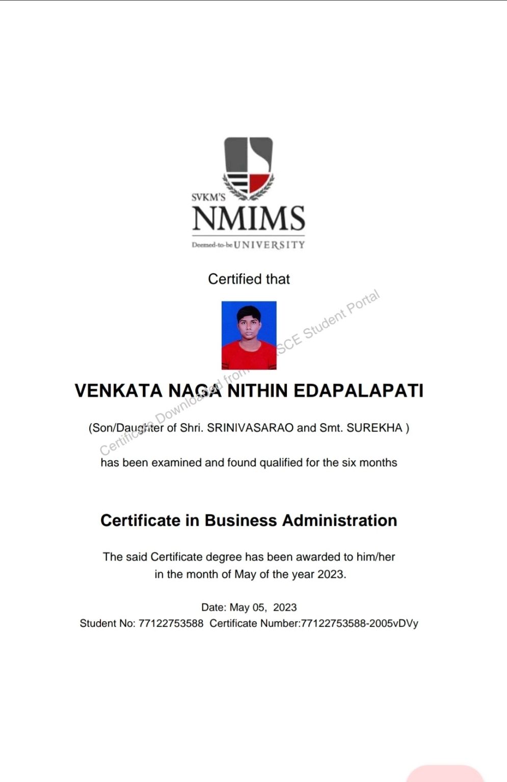 EDAPALAPATI VENKATA NAGA NITHIN on LinkedIn: #business #administration EDAPALAPATI VENKATA NAGA NITHIN on LinkedIn: #business #administration