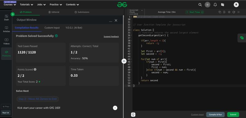 Raghul P on LinkedIn: #dsa #javascript #learning #geeksforgeeks # ... Raghul P on LinkedIn: #dsa #javascript #learning #geeksforgeeks # ...