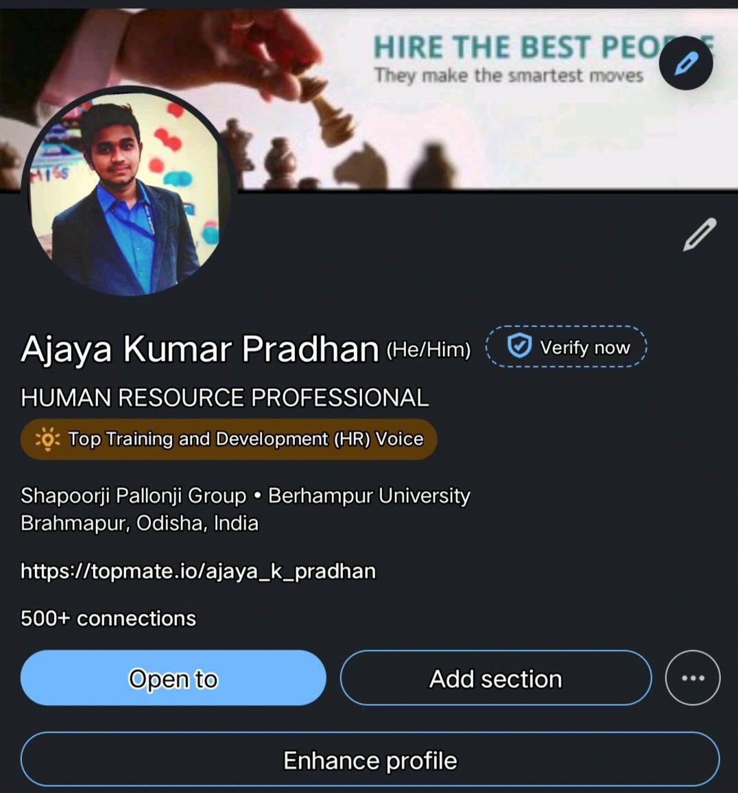 Ajaya Kumar Pradhan on LinkedIn: #hr #l #recognition #gratitude Ajaya Kumar Pradhan on LinkedIn: #hr #l #recognition #gratitude