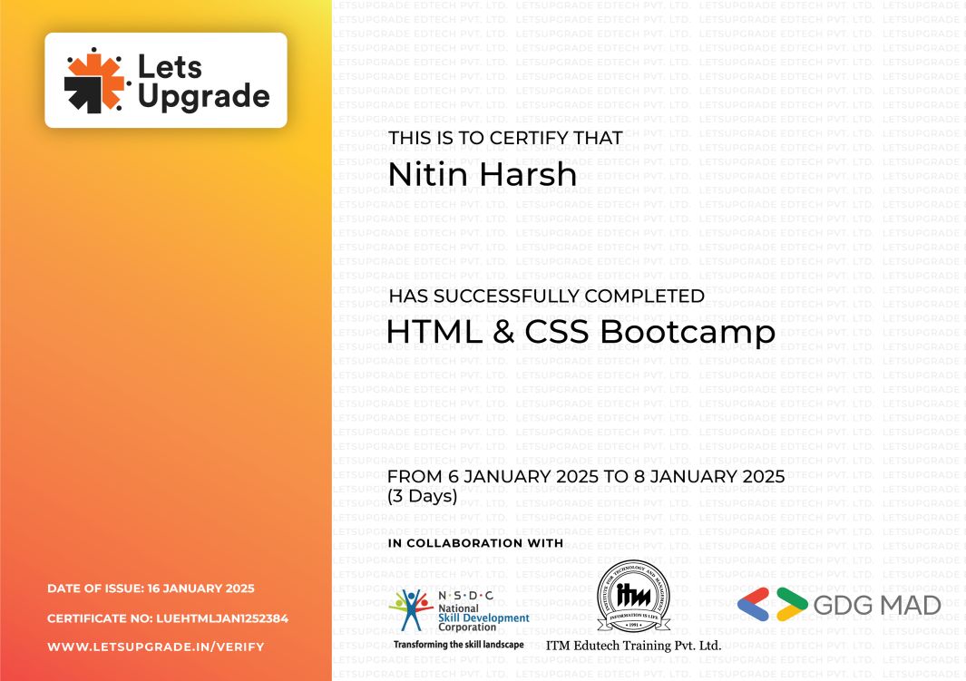 Nitin Harsh on LinkedIn: #html #css #webdevelopment #webdesign # ... Nitin Harsh on LinkedIn: #html #css #webdevelopment #webdesign # ...