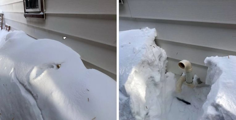 Snow blocked vents can cause equipment failure and create carbon ... Snow blocked vents can cause equipment failure and create carbon ...